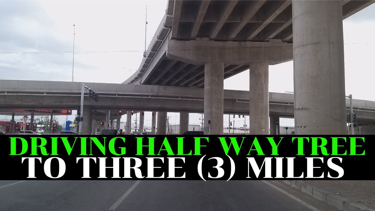 DRIVING HALF WAY TREE TO 3 MILES via THE NEW HAGLEY PARK ROAD ...