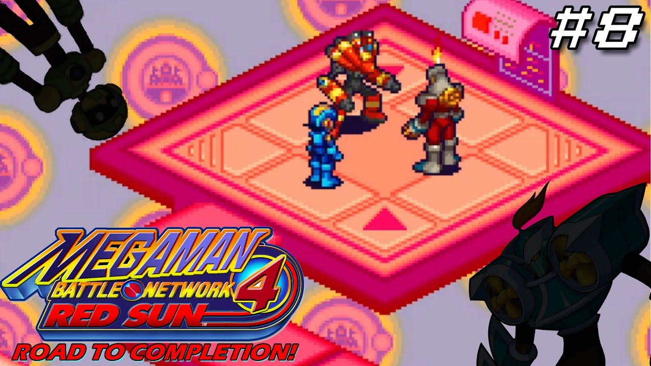 MegaMan Battle Network 4 Red Sun: Road to Completion!|Episode 8: The ...