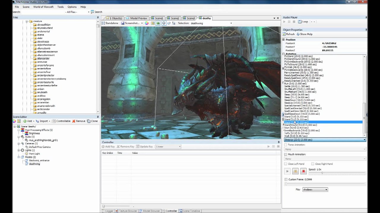 Machinima Studio: Scenes - YouTube