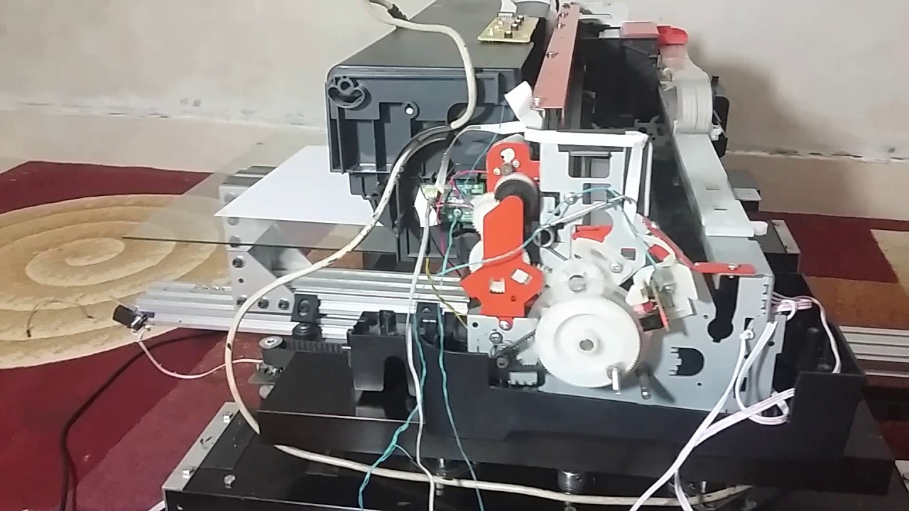 dtg controller with automatic height adjustman - YouTube