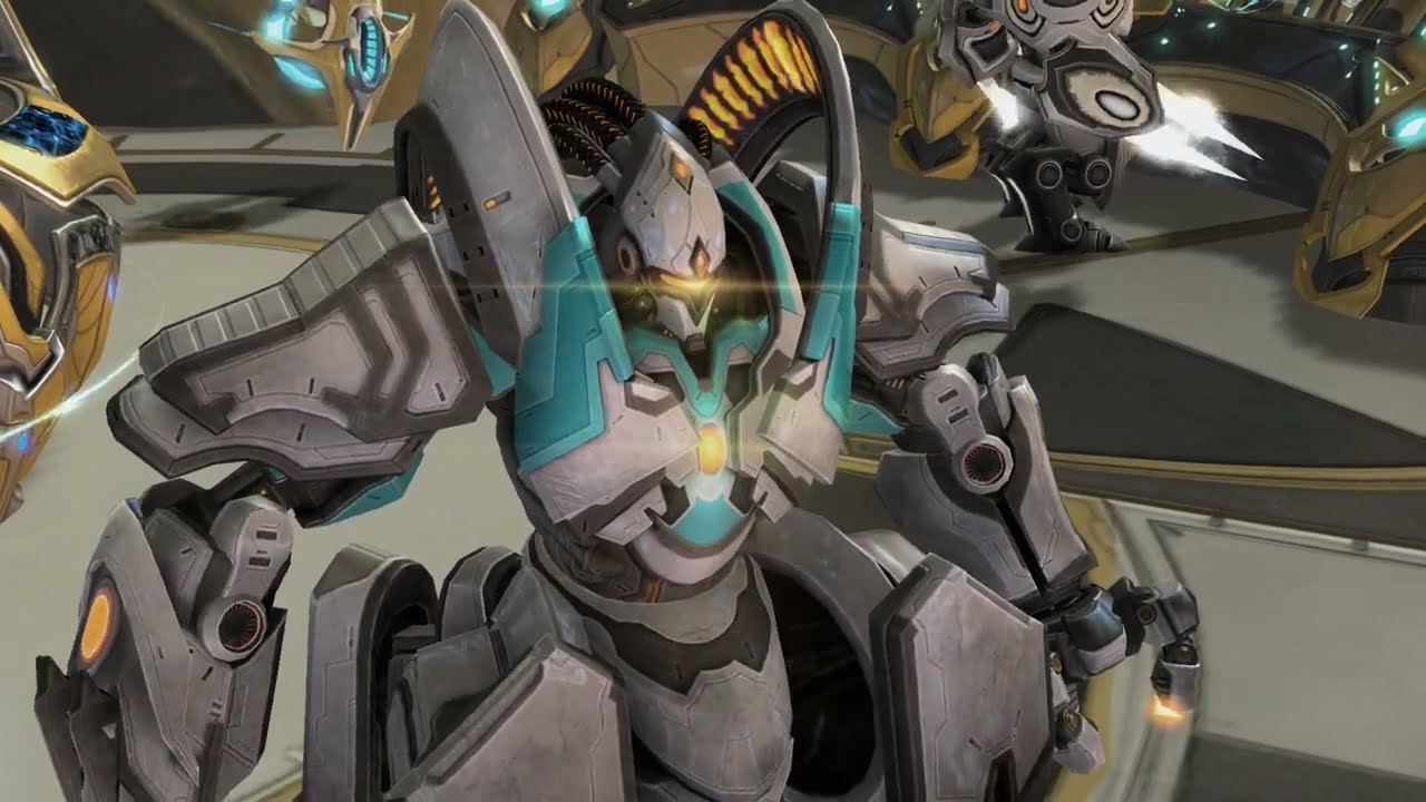 Starcraft 2 Unification of Purifiers Mission 3 New Enemy - YouTube