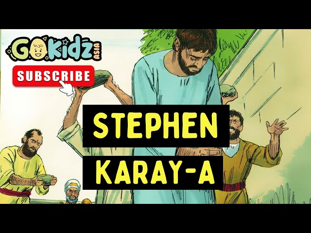 SI STEPHEN ANG UNA NGA MARTIR | KARAY-A BIBLE STORY | Crossmap Videos PH