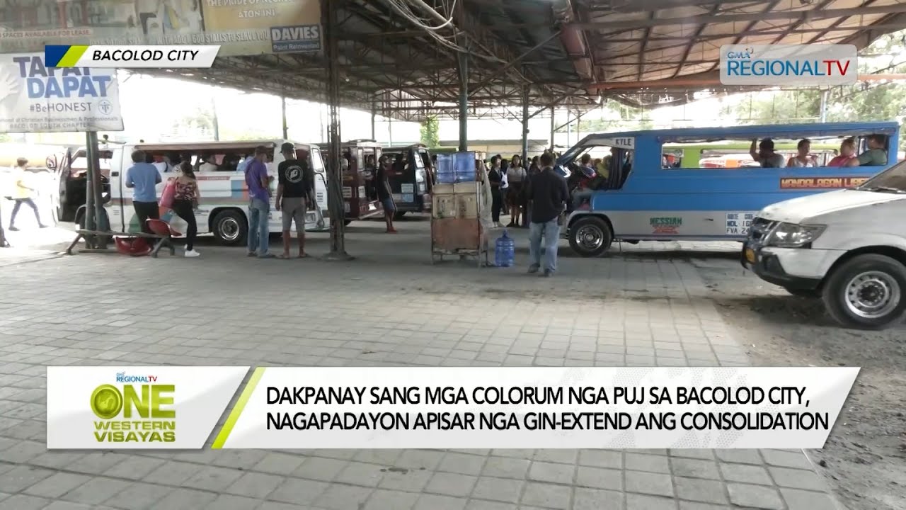 One Western Visayas: Dakpanay sang mga colorum nga PUJ sa Bacolod City ...