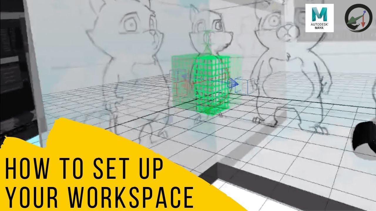 How to set up your custom Maya VR workspace including windows ...