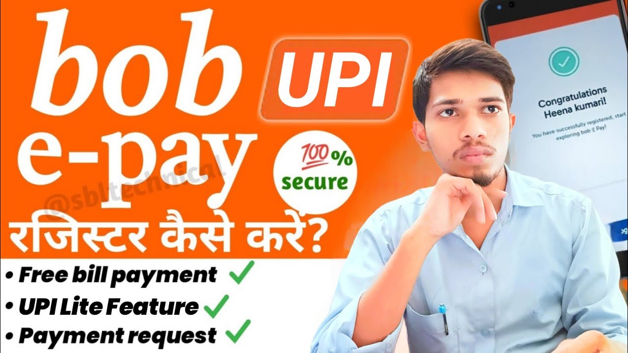BOB e pay registration kaise kare | BOB e pay | bob e pay set-up | how ...