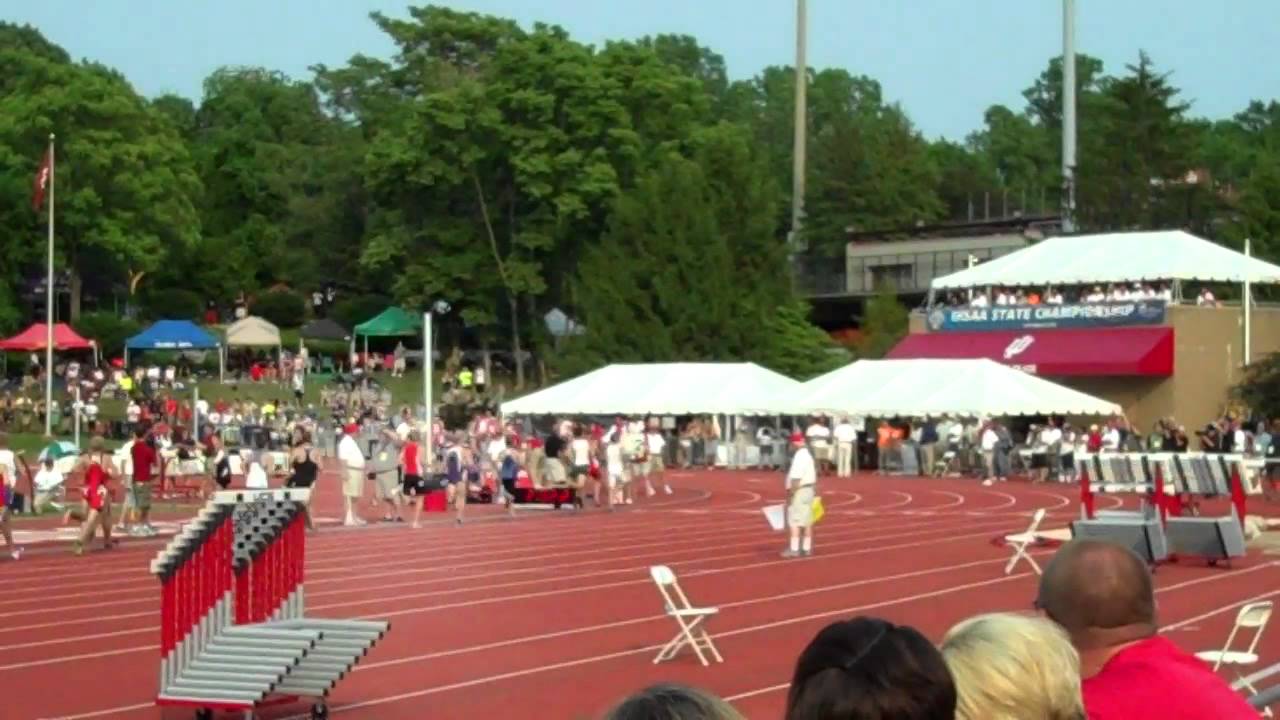 2011 IHSAA Track State Championships 1600m Run - YouTube