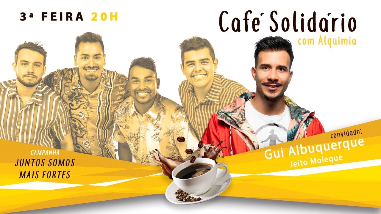 Café Solidário ☕️ Convidado: Gui Albuquerque (Jeito Moleque) - YouTube