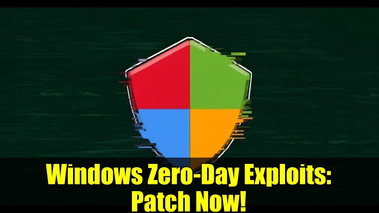 Windows Zero-Day Exploits: Patch Now! | October 2025 Patch Tuesday ...