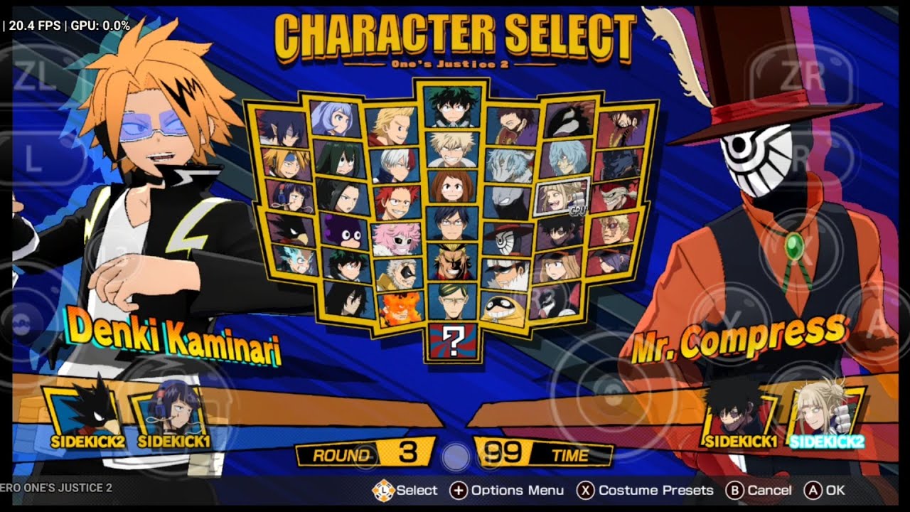 Denki Kaminari vs Mr.Compress | MHA - My Hero Ones Justice 2 | EGG NS V ...