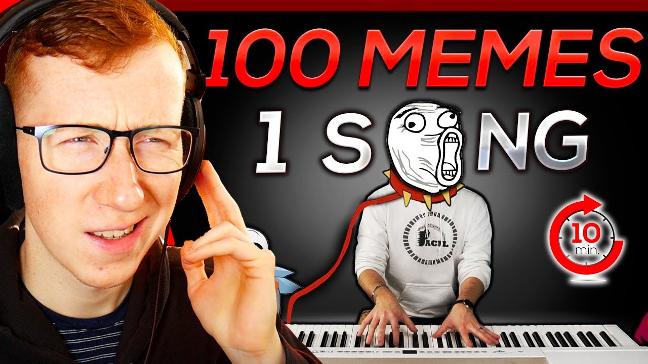 Patterrz Reacts to "100 MEMES in 1 SONG (in 10 minutes)" - YouTube