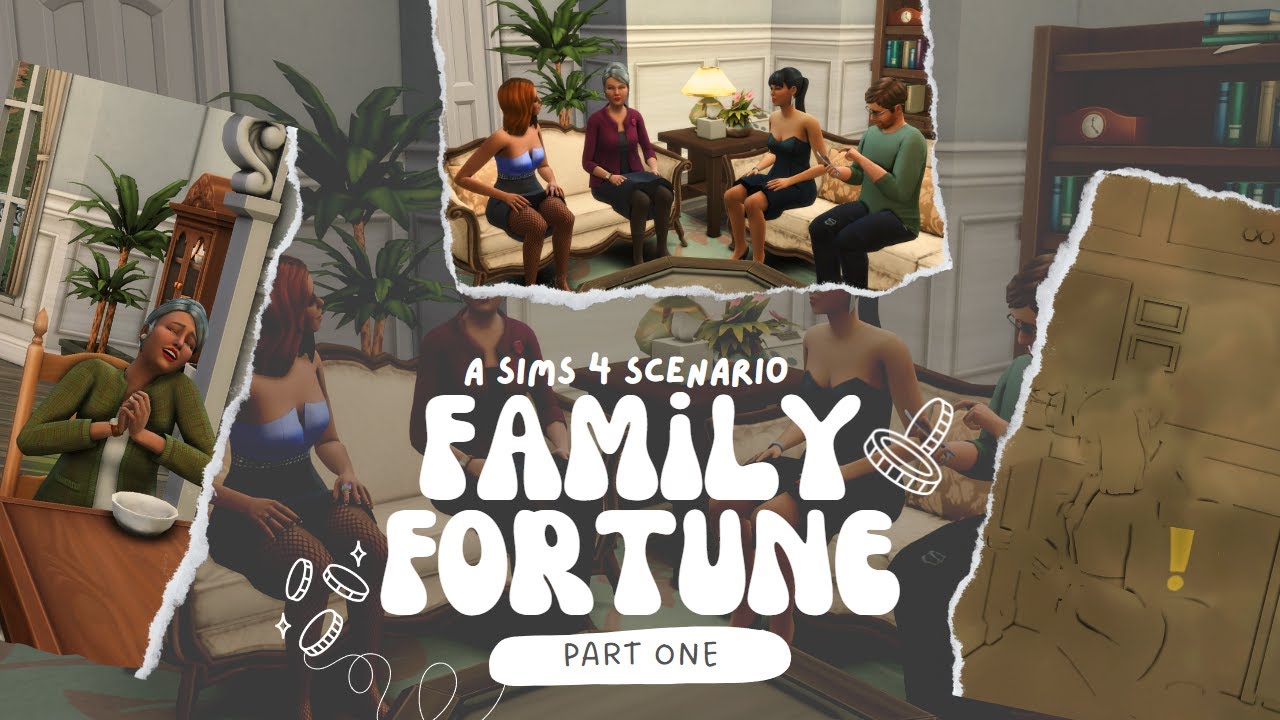 introducing the squabbling landry family 💥 || FAMILY FORTUNE Scenario ...