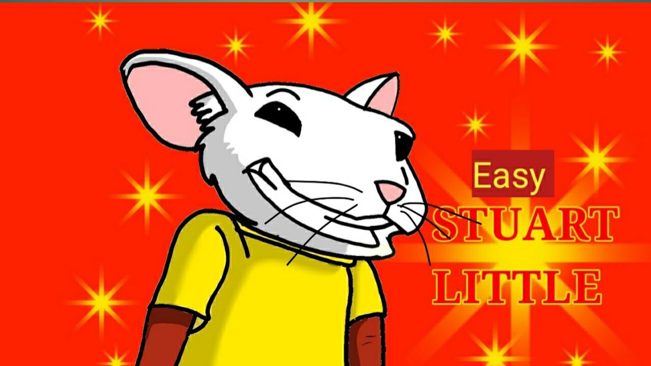 How to draw Stuart Little |Simple way to draw Stuart Little |Digital ...