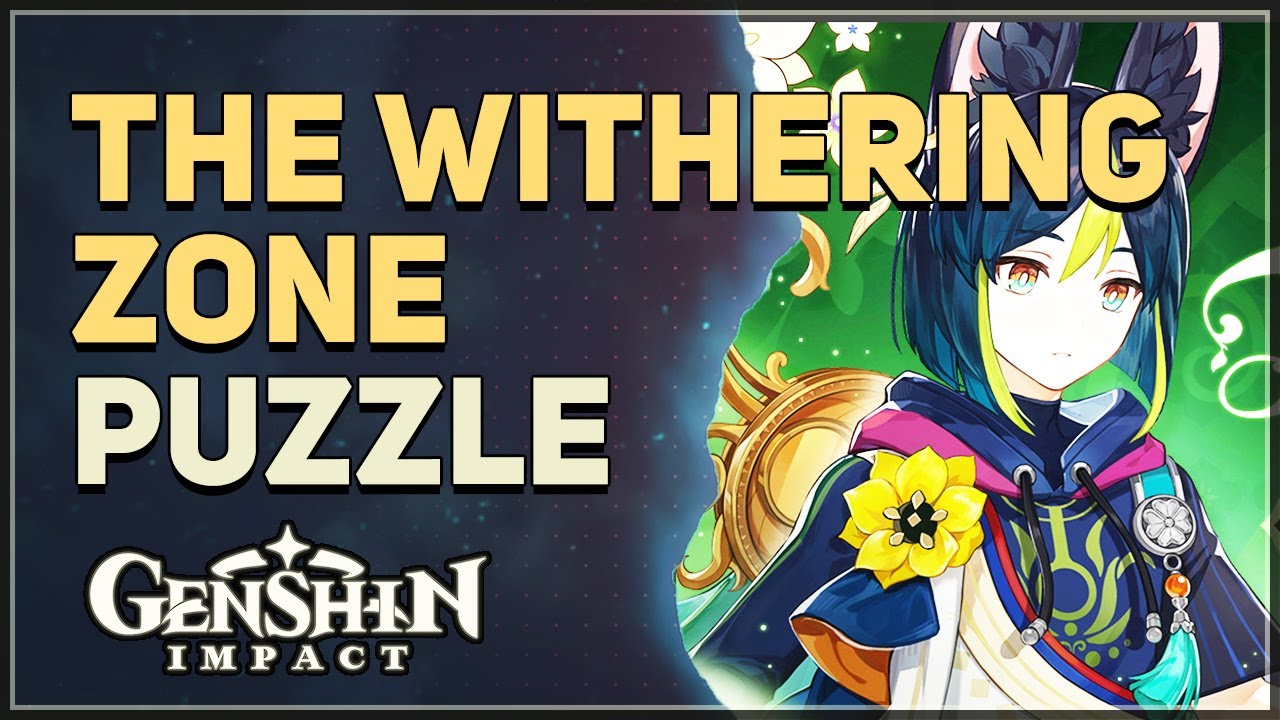 The Withering Zone Puzzle Genshin Impact - YouTube