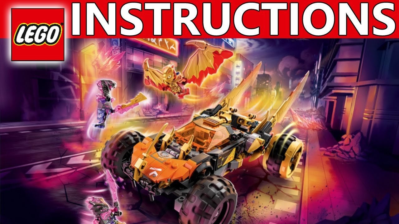 How to Build LEGO 71769 Cole’s Dragon Cruiser | LEGO NINJAGO ...