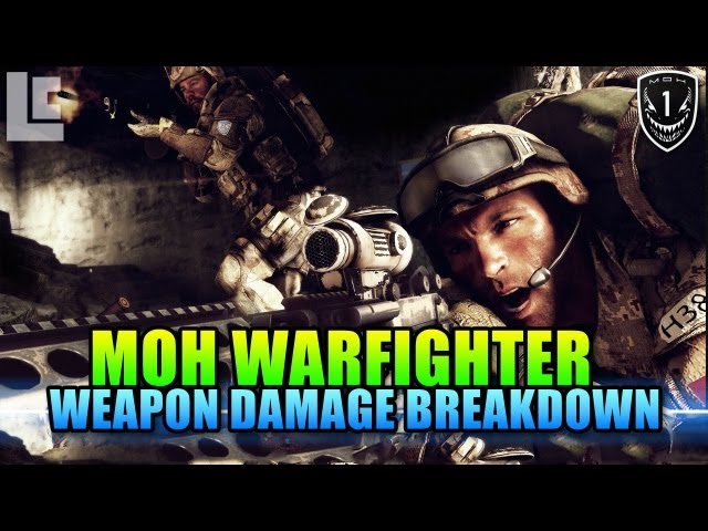 Best Weapons In Moh Warfighter