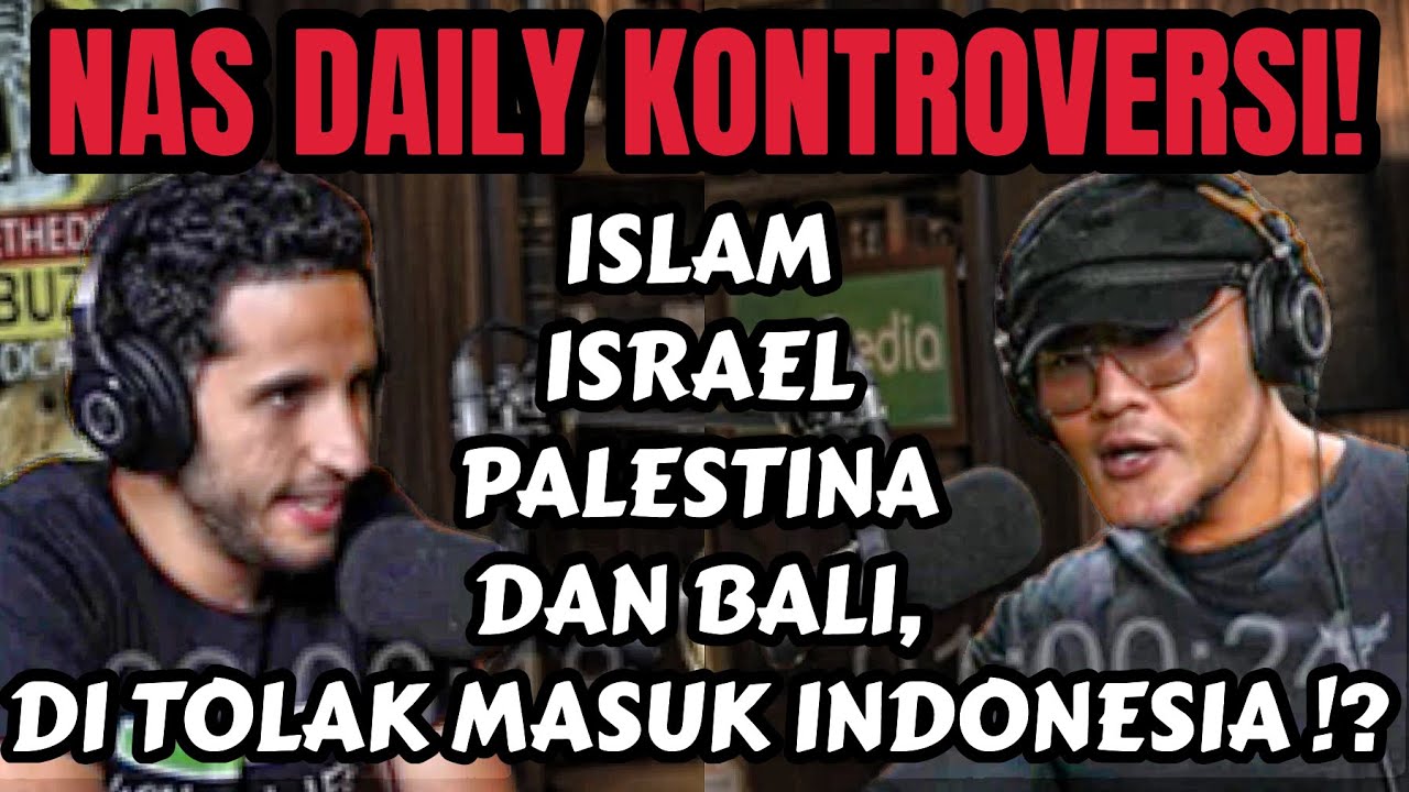 NAS DAILY, SAYA DI TOLAK MASUK INDONESIA⁉️DENGAR SAYA‼️Nuseir Yassin ...