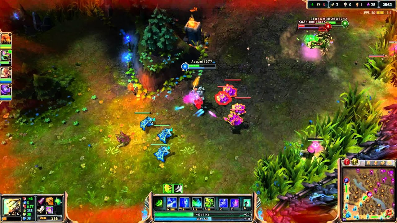 League of Legends Randomized games (Azazel) - YouTube