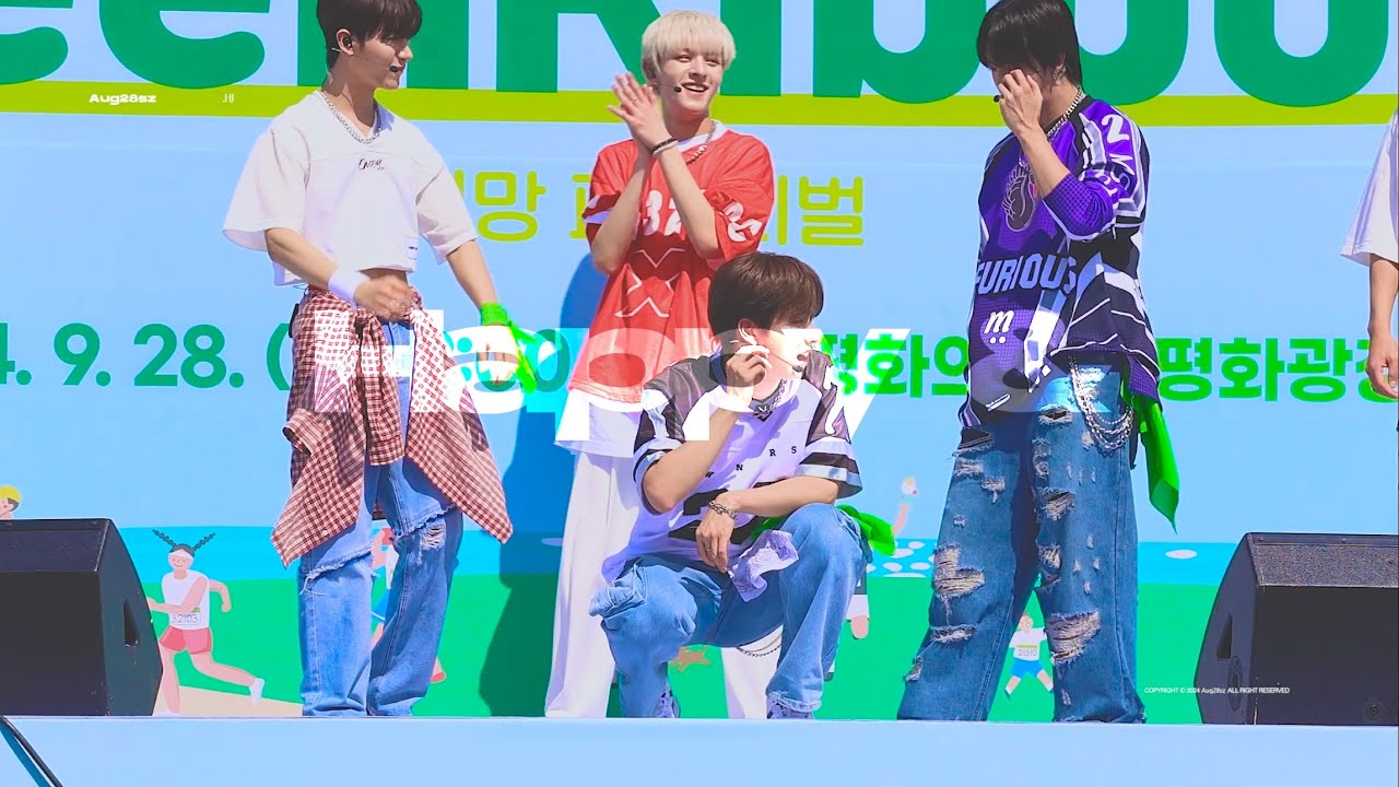 [4K] 240928 엔싸인 한준 직캠 n.SSign HANJUN ハンジュン focus ‘Happy&’ @제18회 그린리본희망 ...