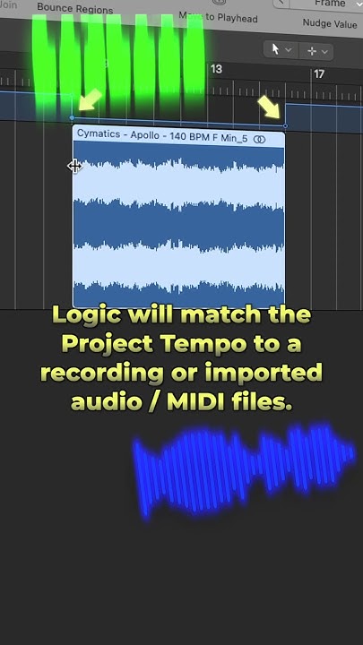 Project tempo modes in #logicpro #logicprox #logicprotips #musicproduction #mixing - YouTube