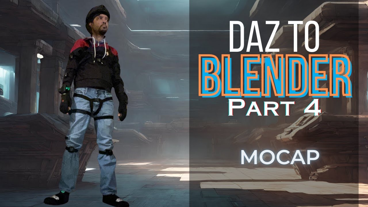 Daz to Blender Animation Tutorial - Import Motion Capture Files for ...