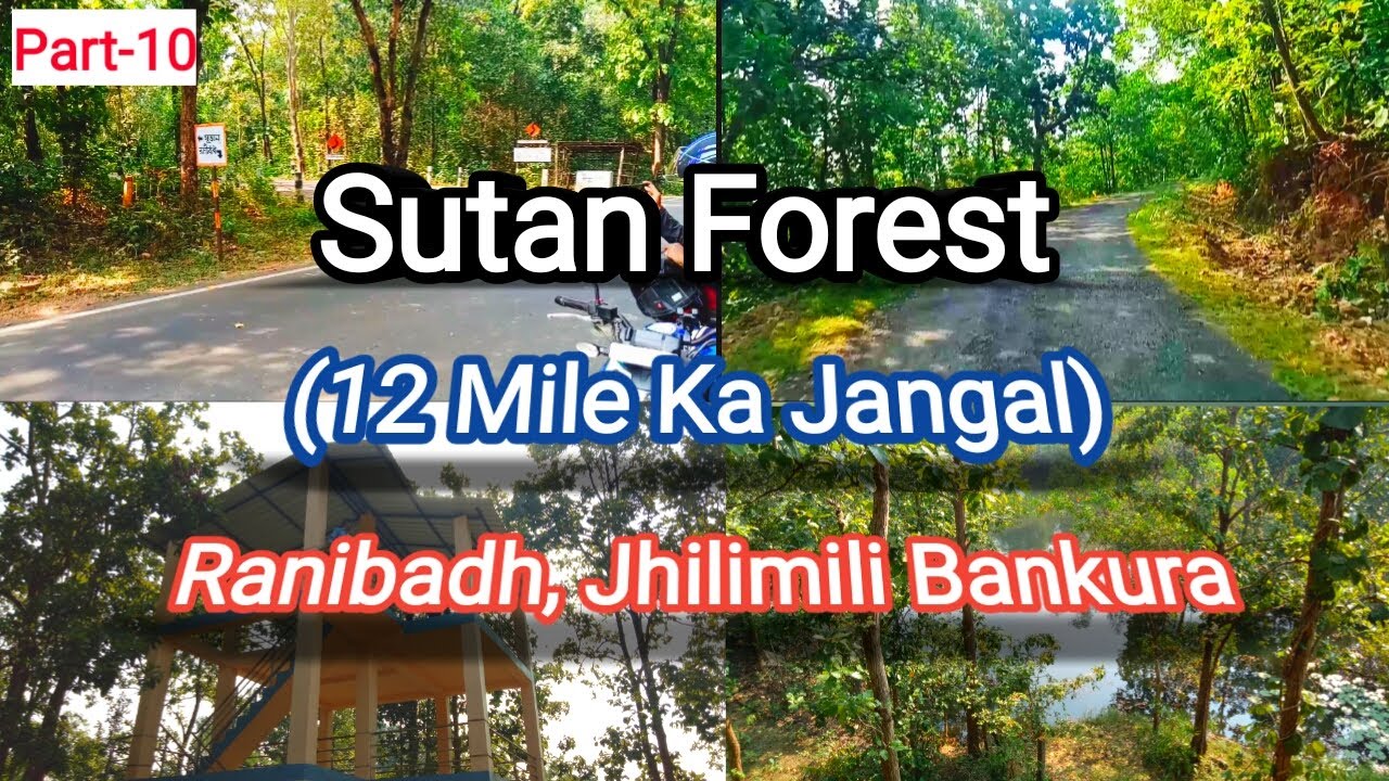 Sutan Forest Bankura ll Sutan Jangal Bankura ll Purulia bike Tour day 4 ...