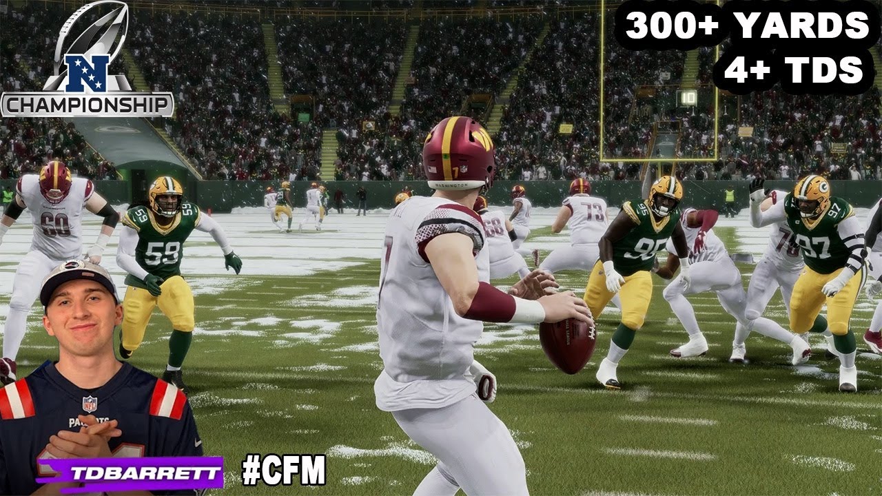 PLAYOFFS VS TDBARRETT'S ARCH NEMESIS !!! Commanders Franchise #19 ...