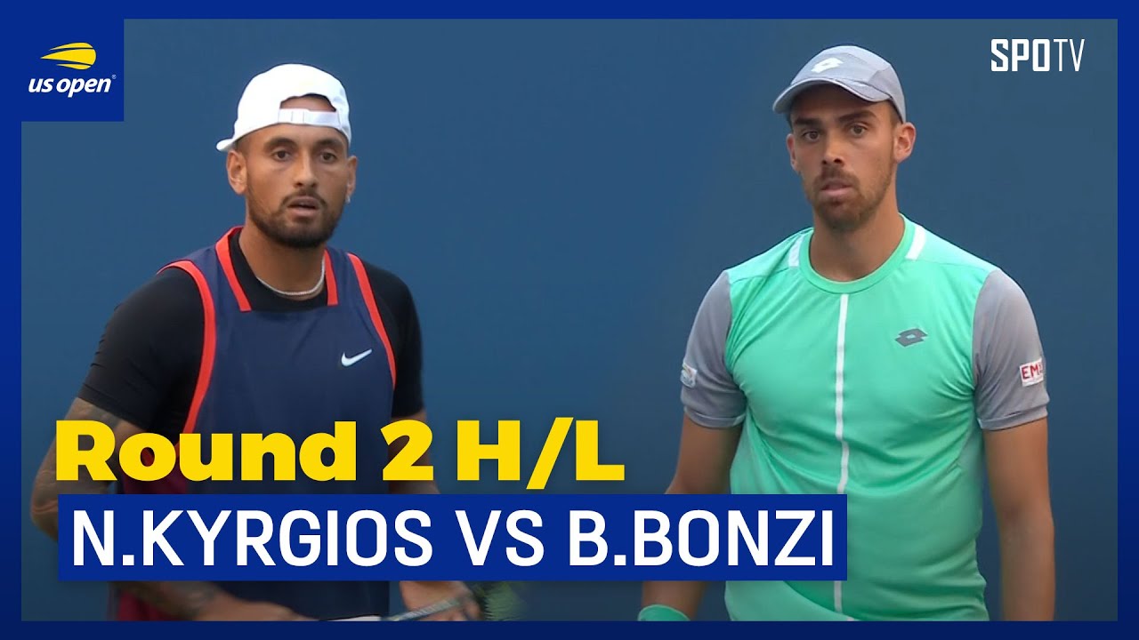 [US Open] N.Kyrgios vs B.Bonzi H/L - YouTube