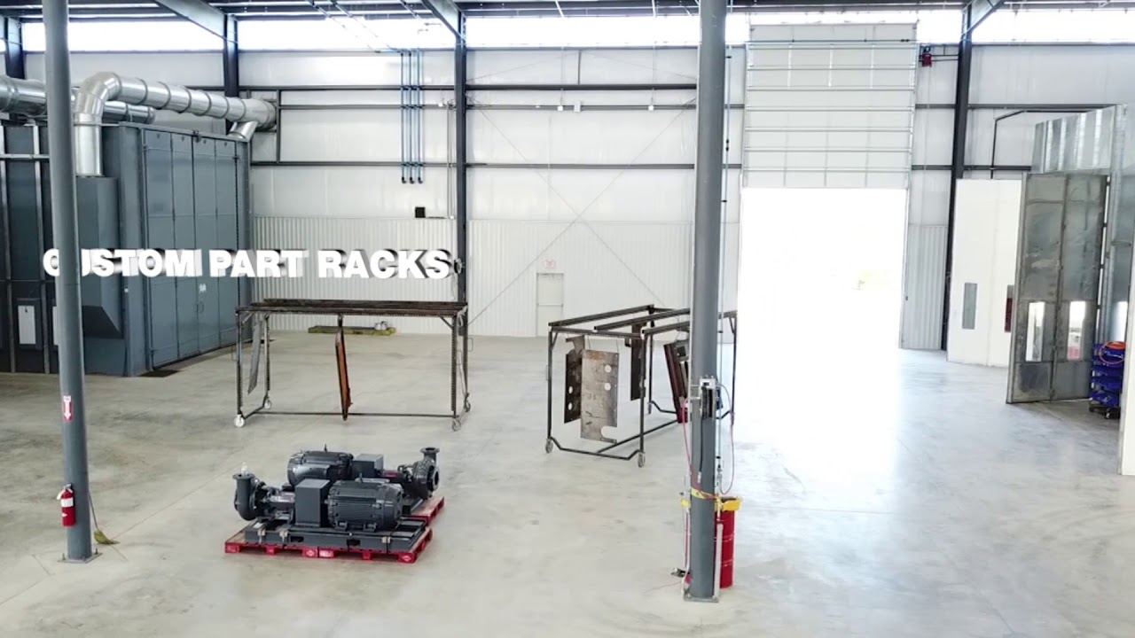 Granbury High Capacity Paint Facilities - Propell - YouTube