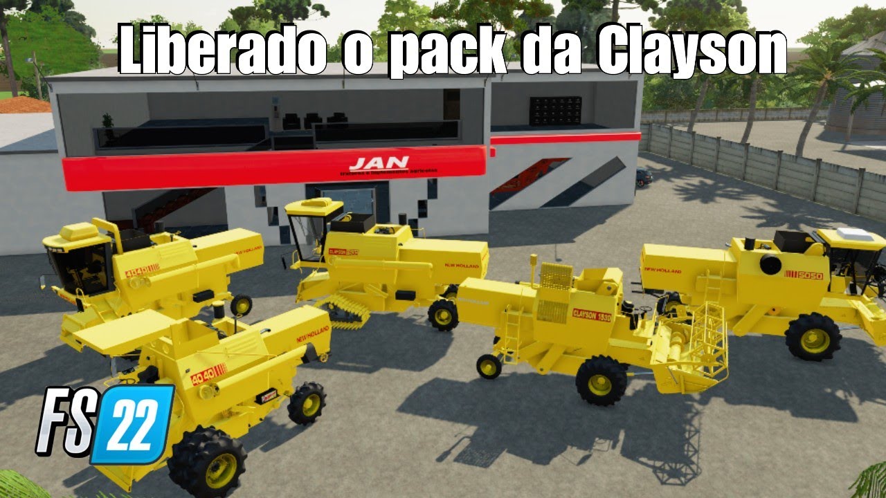 Liberado o pack da Clayson para PC_MAC Farming Simulator 22 - YouTube