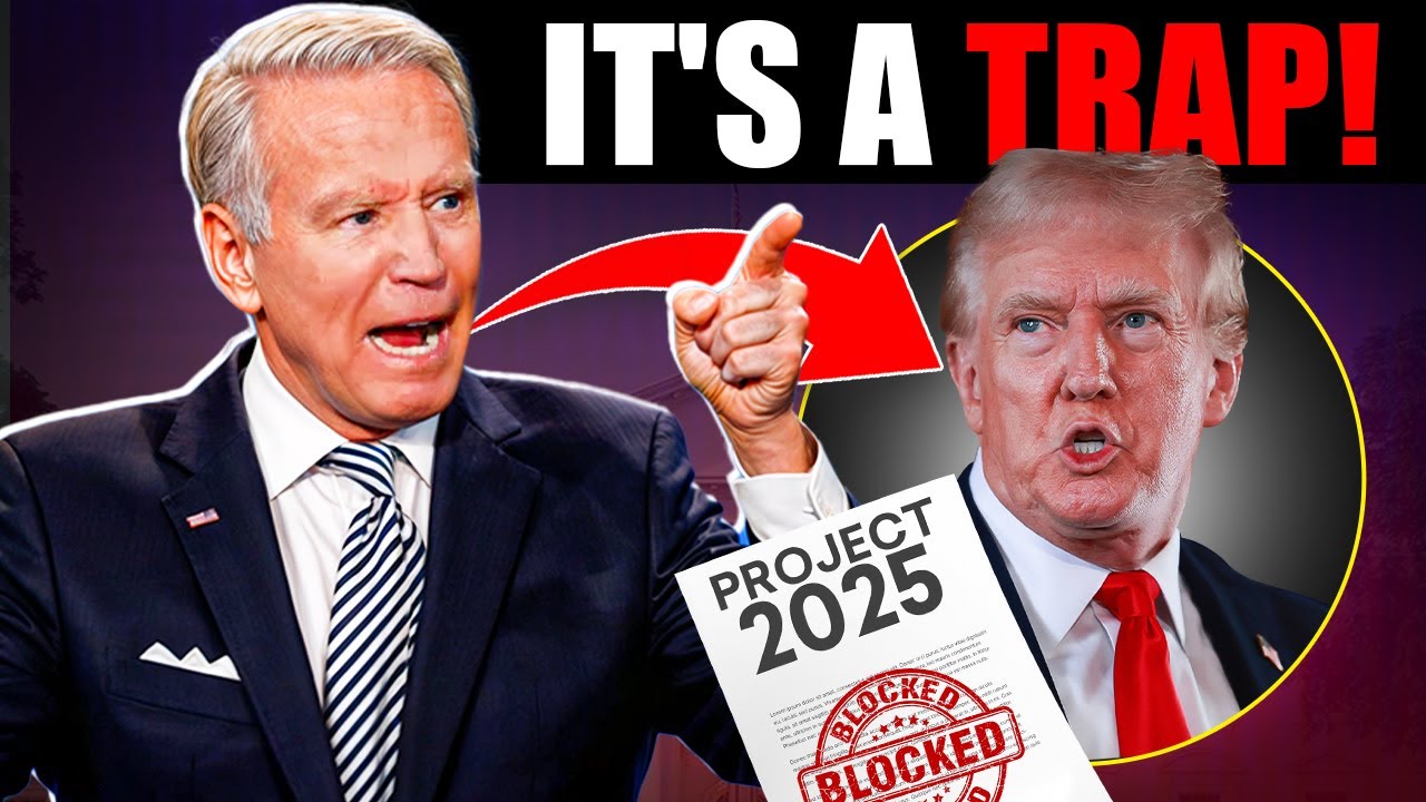 Biden's Project 2025 TRAP EXPOSED (Trump Can't Escape!) - YouTube