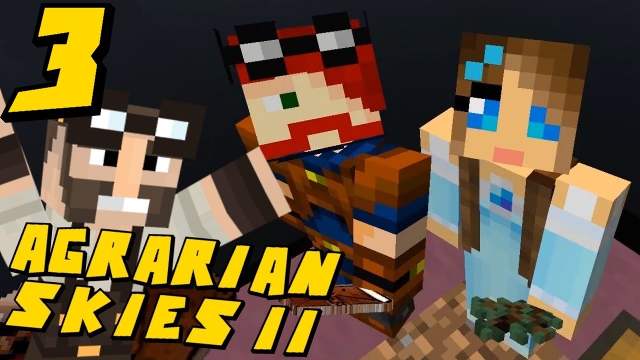 Minecraft Agrarian Skies 2 | Brave New Skyblock | ep.03 - YouTube