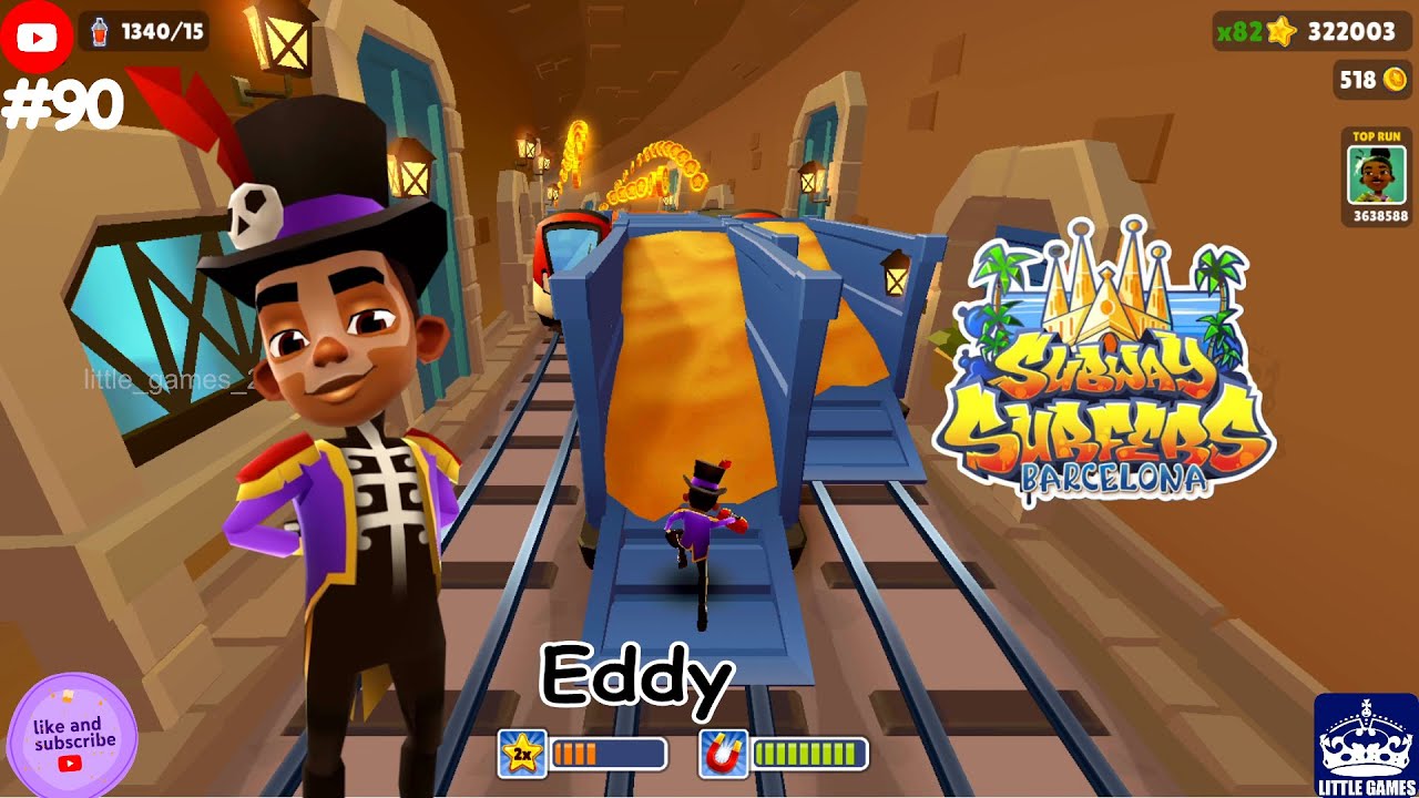 ⭐Subway Surfers Barcelona- Gameplay #90 [1080p60FPS] - YouTube