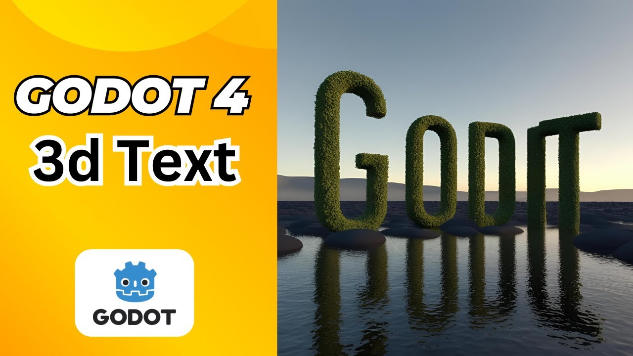 Godot 4 3d Text Tutorial - YouTube
