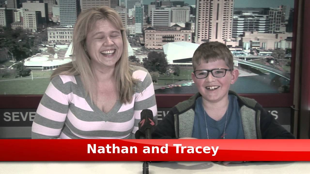 Nathan and Tracey - 7 News Experience - YouTube