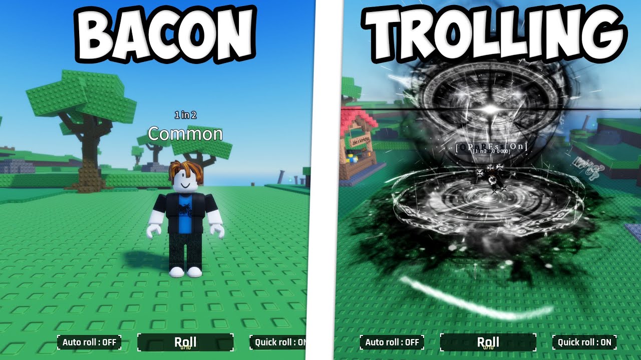 FLEX BATTLES AS A BACON... BUT I HAVE OPPRESSION | Sol's RNG - YouTube