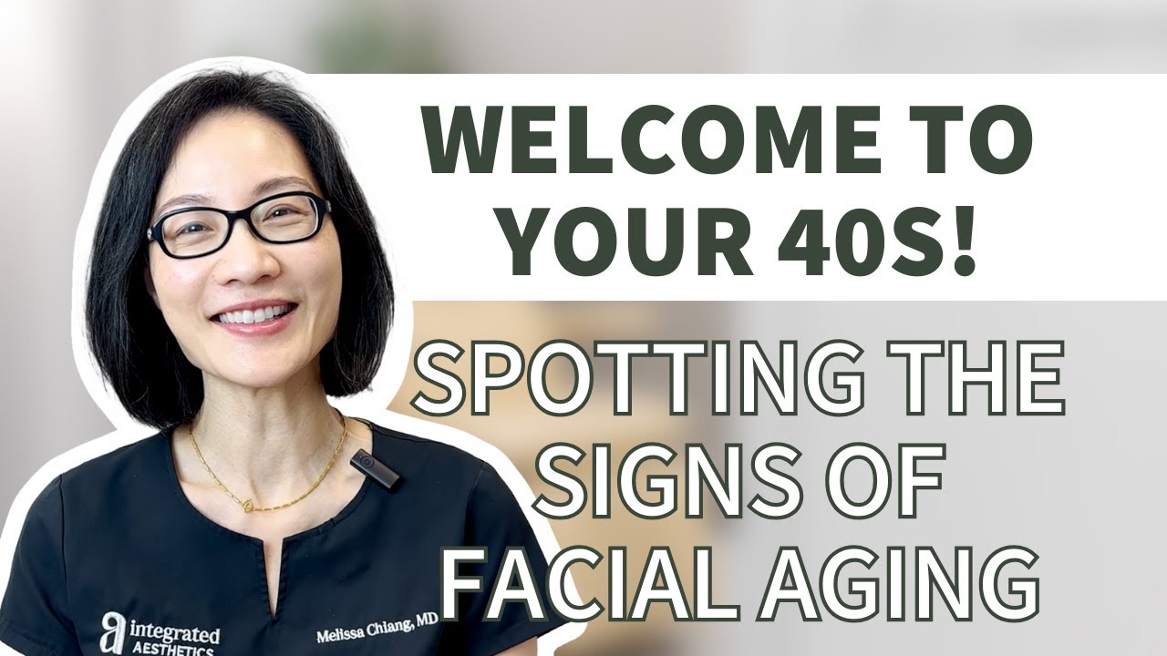 In Your 40s? Here Are the Second Signs of Facial Aging - YouTube