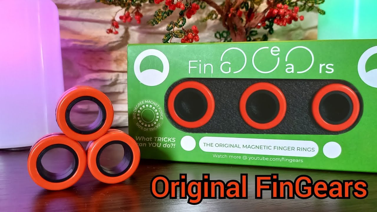 Легкие трюки оригинальными кольцами FinGears - YouTube