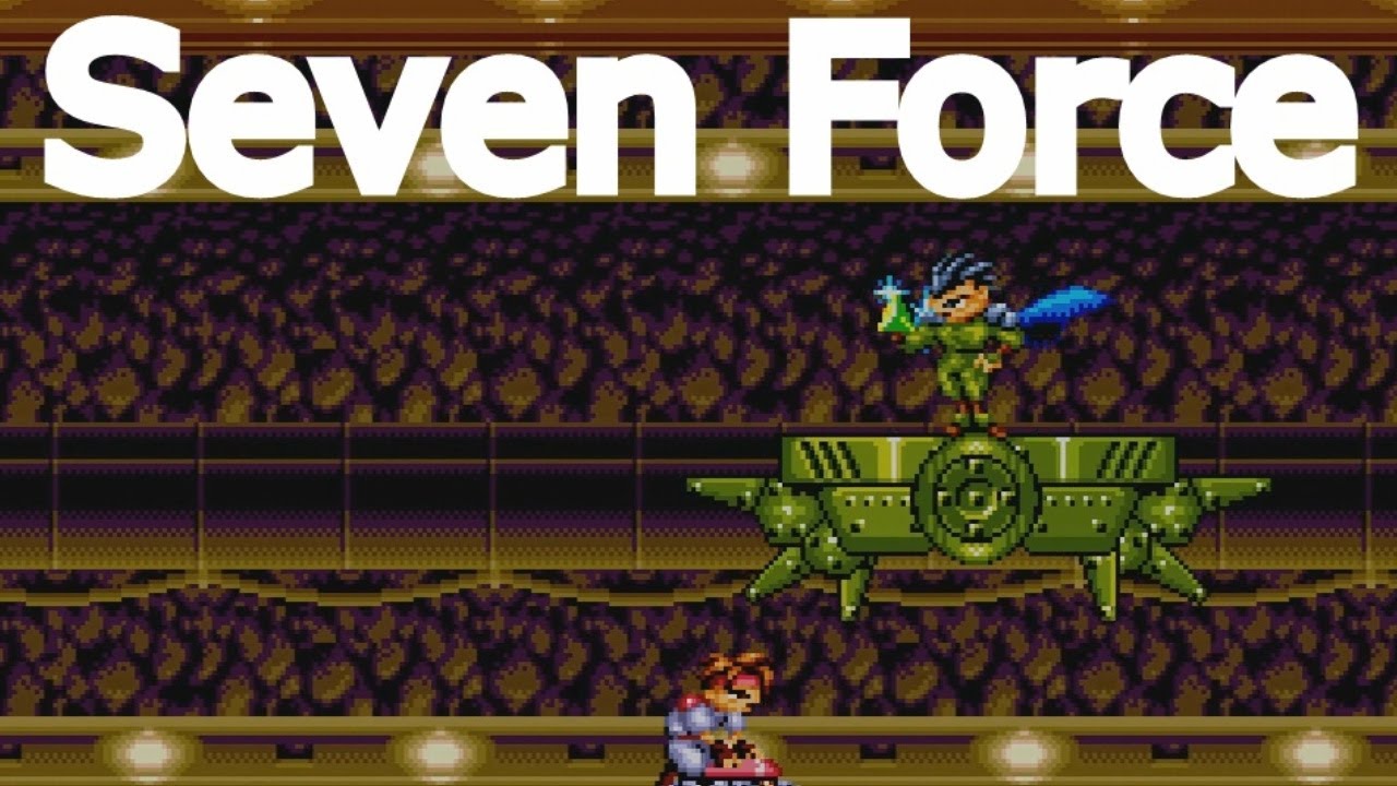 Analyzing the boss: (Gunstar Heroes)-Seven Force - YouTube