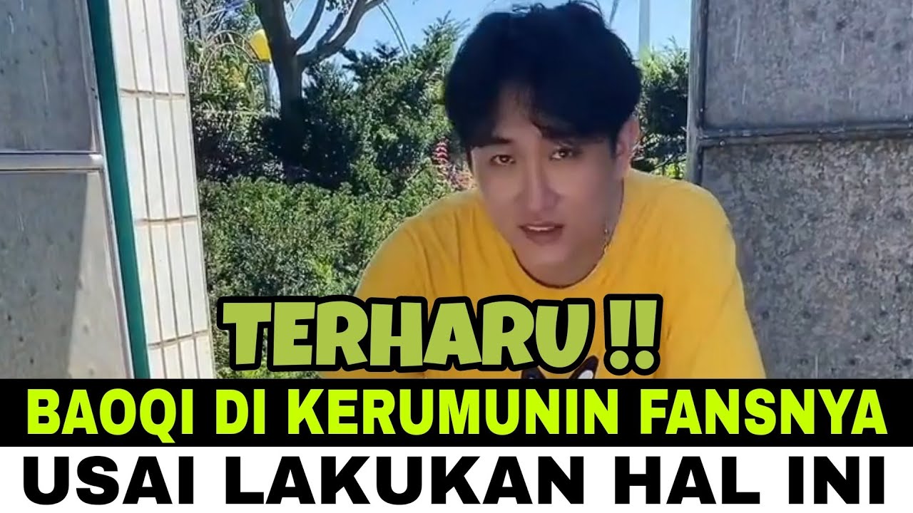 HEBOH !! BAOQI DI KERUMIN FANS DI TIKTOK || USAI MELAKUKAN HAL INI ...