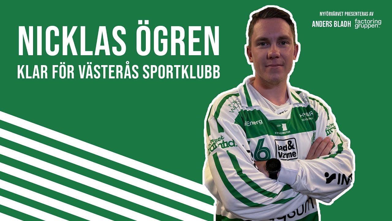 Nicklas Ögren klar för Västerås SK - YouTube
