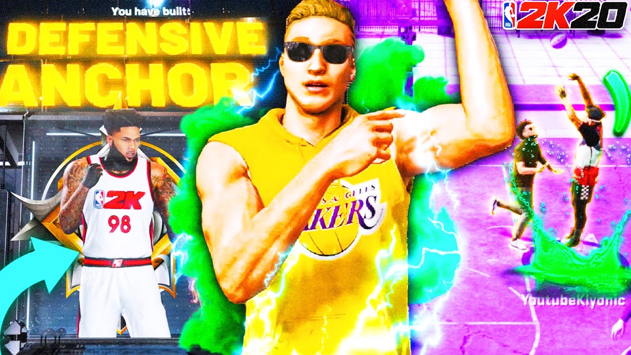 THE FIRST EVER LEGEND "DEFENSIVE ANCHOR" BUILD IN NBA 2K20!! The Rarest ...
