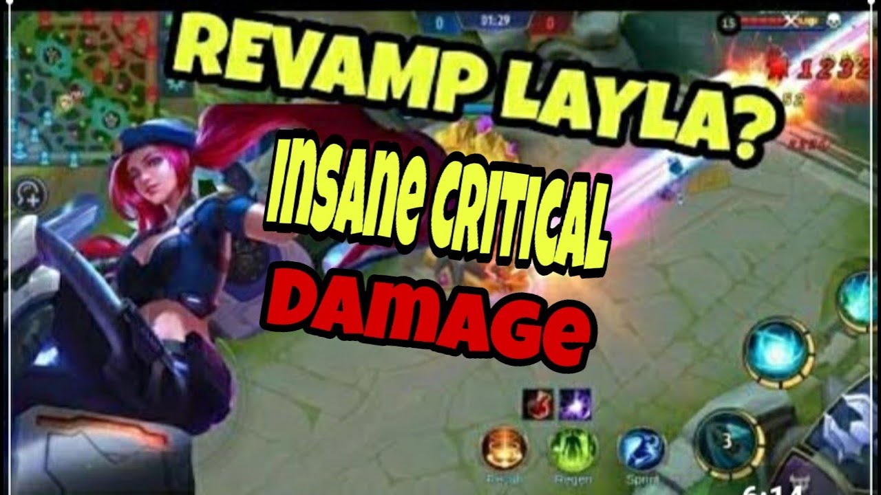 Layla Revamped [ Old and new Layla Short Gameplay ] MLBB - YouTube