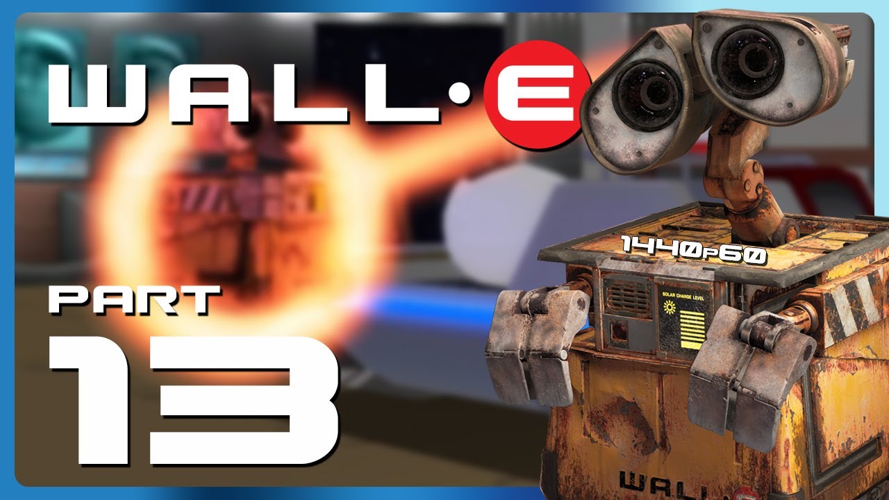 Wall-E (PC) - Part 13 "Life on the Axiom" 1440p60 Walkthrough - No ...