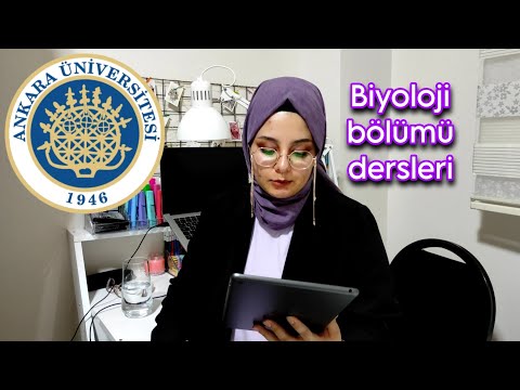 Ankara Üniversitesi (Türkçe) Biyoloji Bölümü dersleri(1,2,3 ve 4.sınıf) ve zorlukları