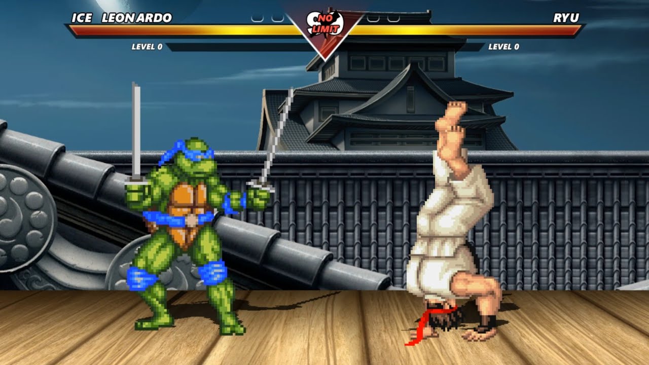 ICE LEONARDO vs RYU - The most epic fight ever made 🔥 - YouTube