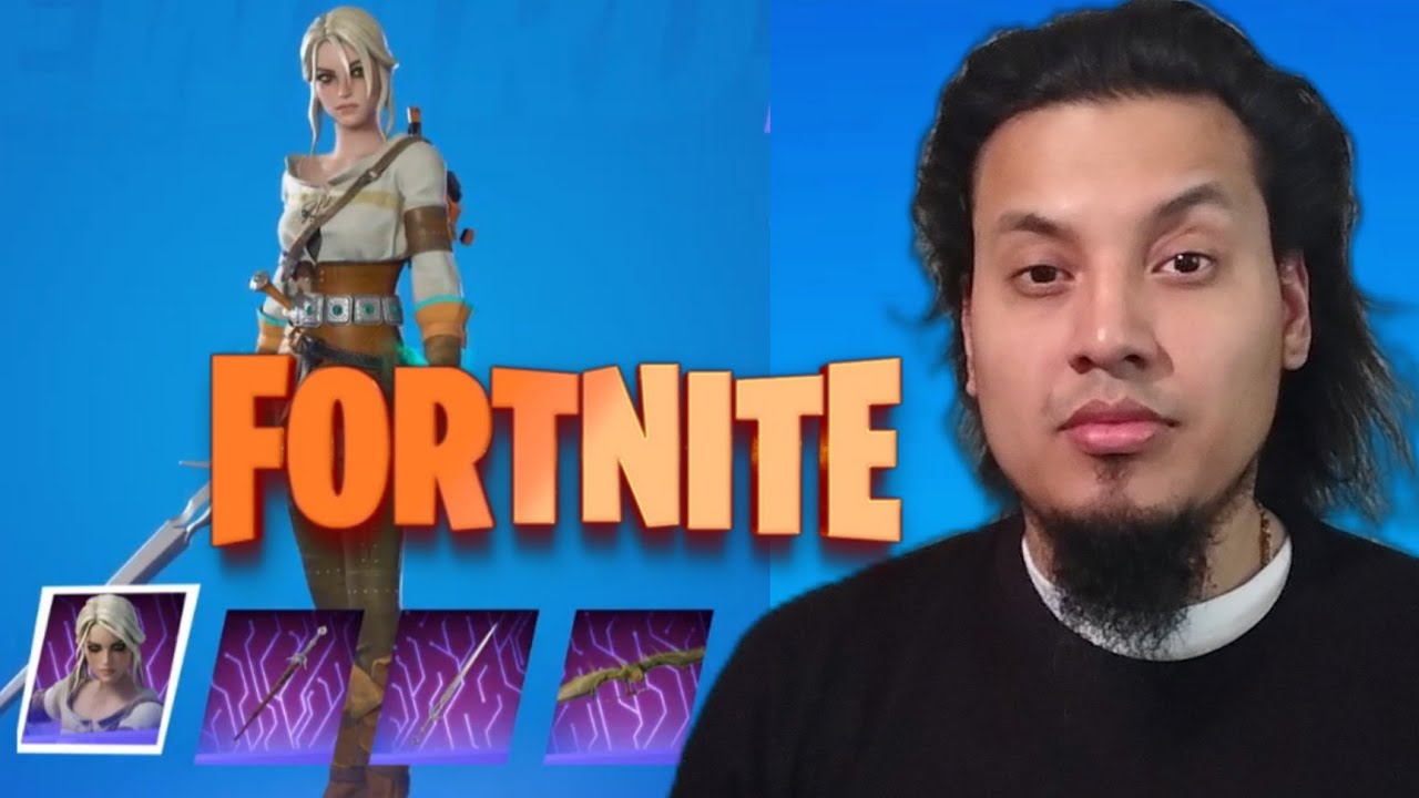 Fortnite Live - THE WITCHER CIRI PACK Gameplay - 1000 V BUCKS GIVEAWAY ...