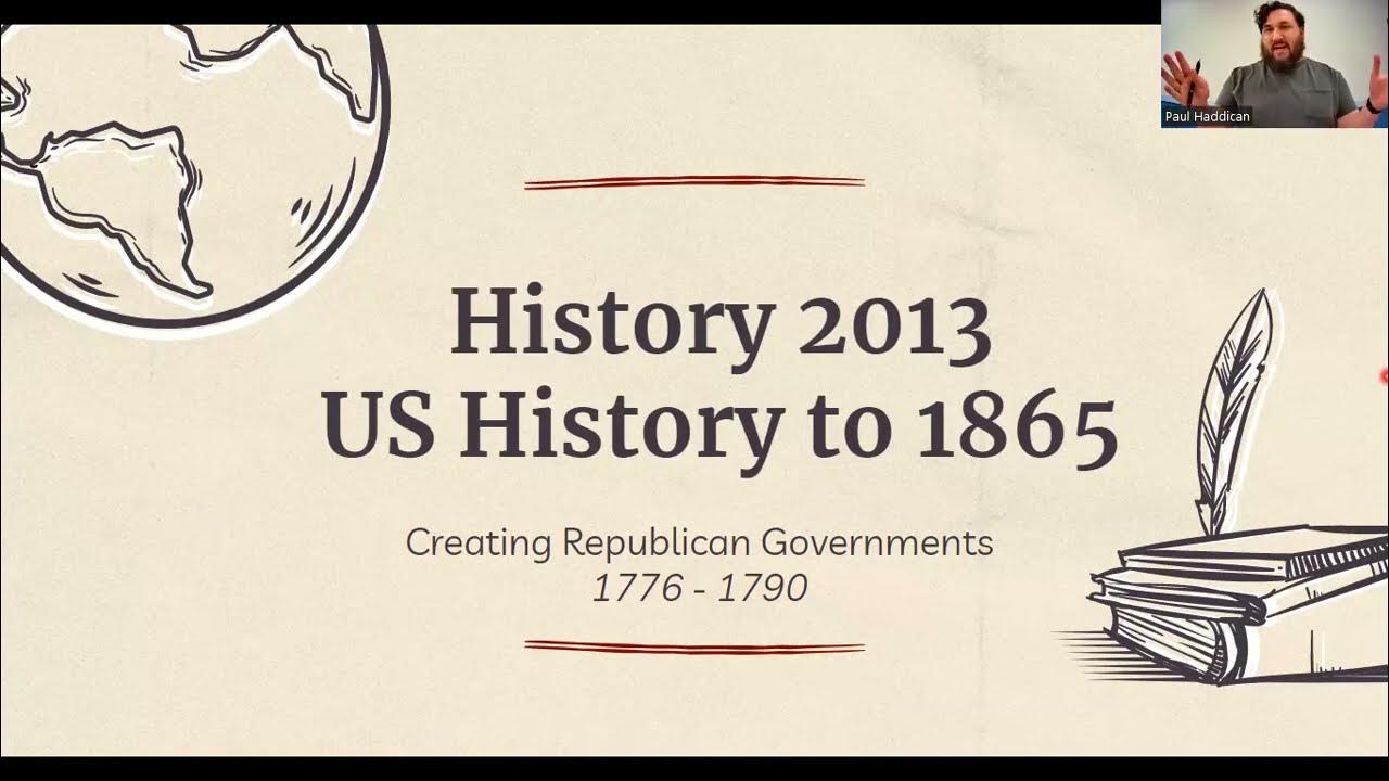 Lecture 7: Creating Republican Governments - YouTube