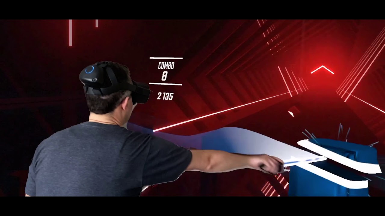 Beatsaber on Oculus Quest using iPhone 11, MRC and Reality Mixer tool ...
