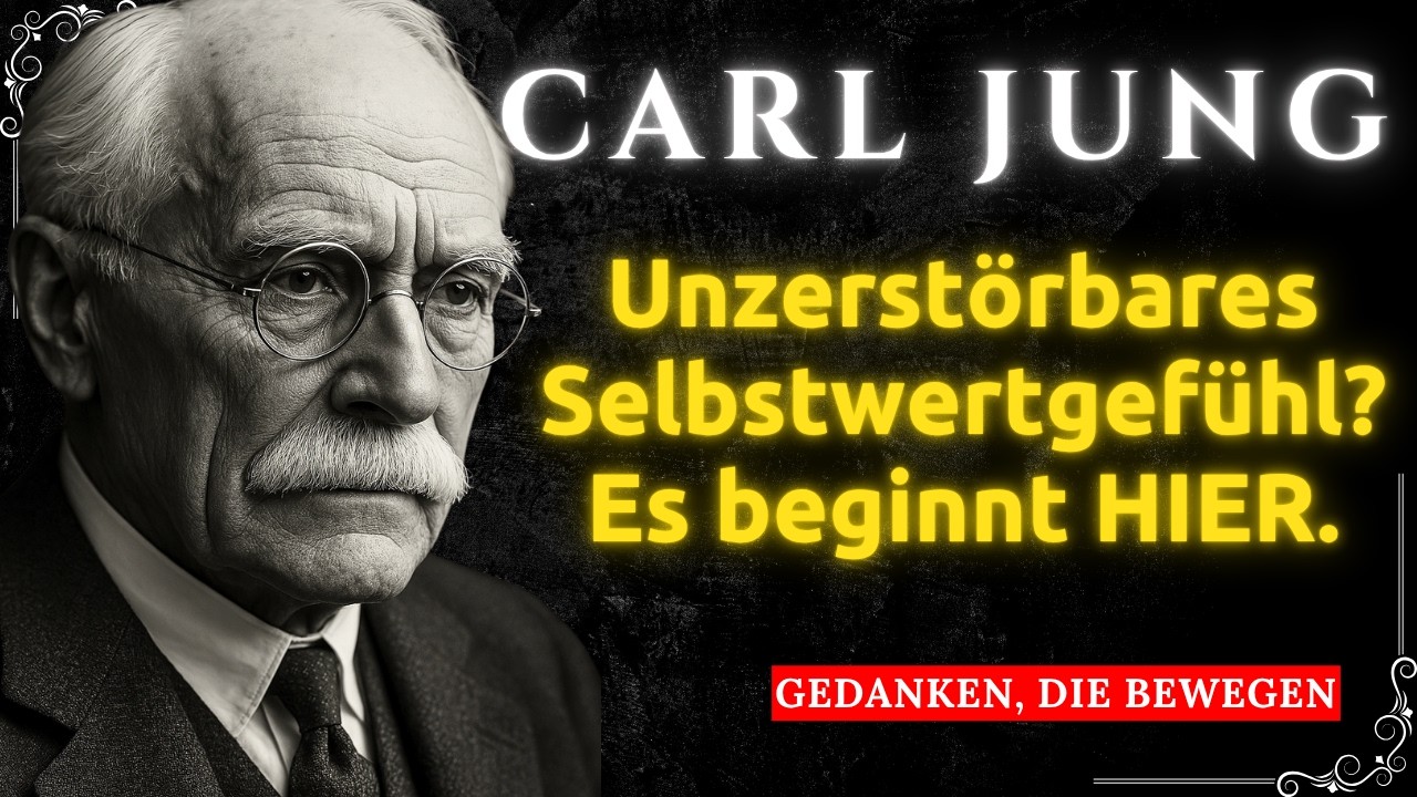 Baue ein SELBSTWERTGEFÜHL auf, das NIEMAND brechen kann – Carl Jung ...