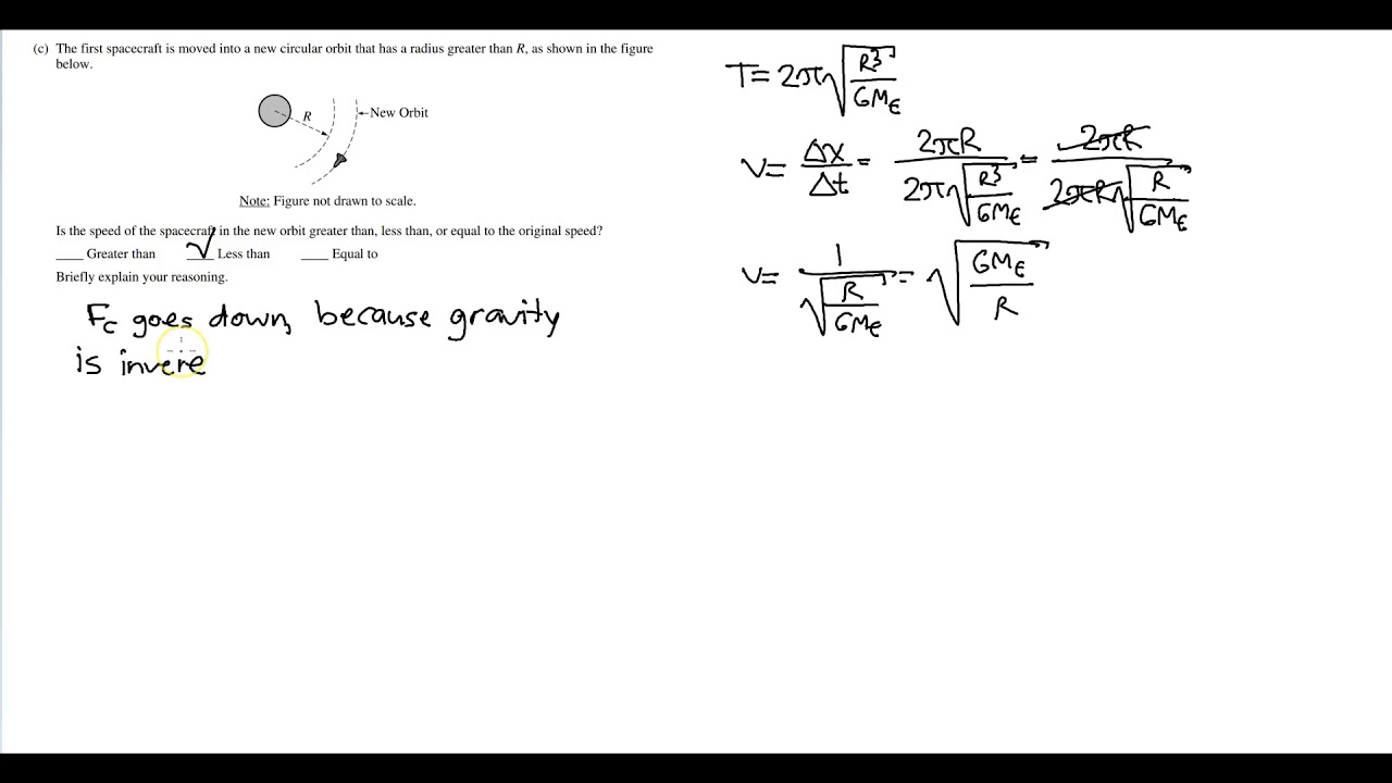 AP Physics 1 2018 FRQs, Q1c - YouTube